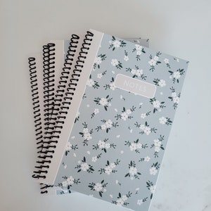Blue Ditzy Floral Notebook - Etsy