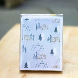 Camping Themed Greeting Cards Set of 12 With Envelopes - Etsy