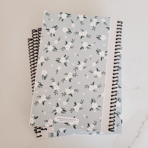 Blue Ditzy Floral Notebook - Etsy