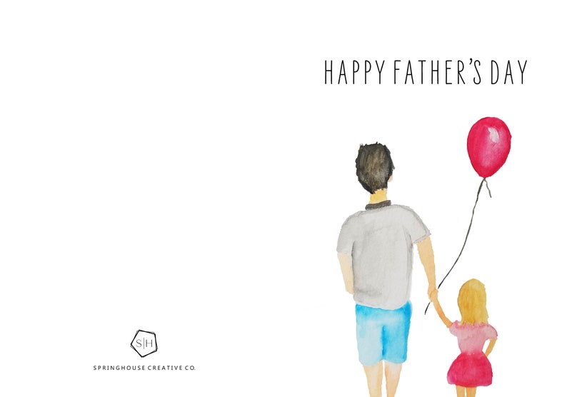 Father s Day Card From Daughter Digital Download Printable Etsy Father s Day Card From Daughter Digital Download Printable Etsy