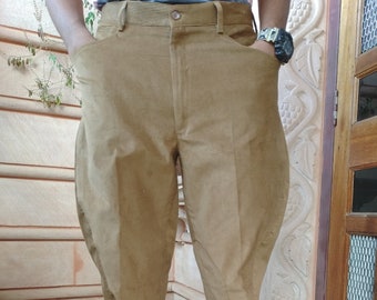 Horse Riding Olive Corduroy Breeches Vintage Equitation Horse Riding Olive Corduroy Breeches Vintage Equitation
