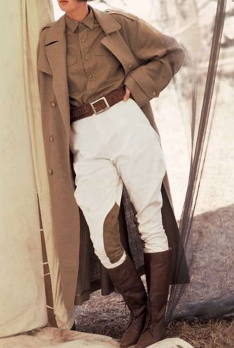 Equestrian Jodhpurs Hunter Horse Riding White Jodhpurs Vintage ...