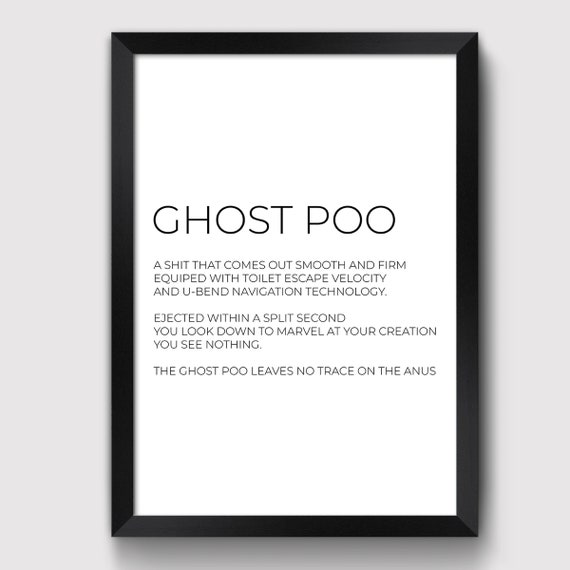 Types Of Shit Poster