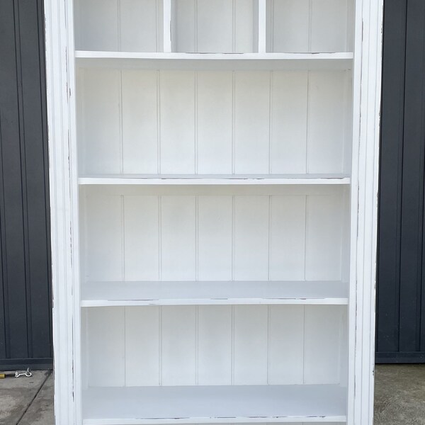 Shabby Chic Bookcase - Etsy