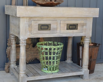 Kitchen Island Work Table - Etsy