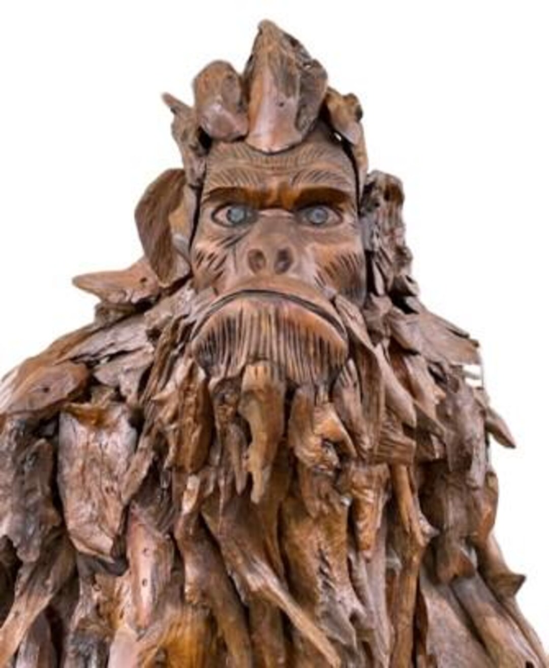 7' Tall Hand Crafted Life Size Realistic Big Foot Sasquatch Sculpture ...