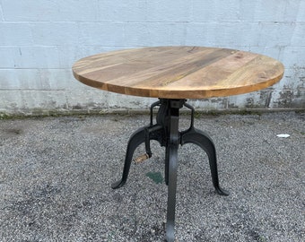 Rustic Bistro Table | Etsy