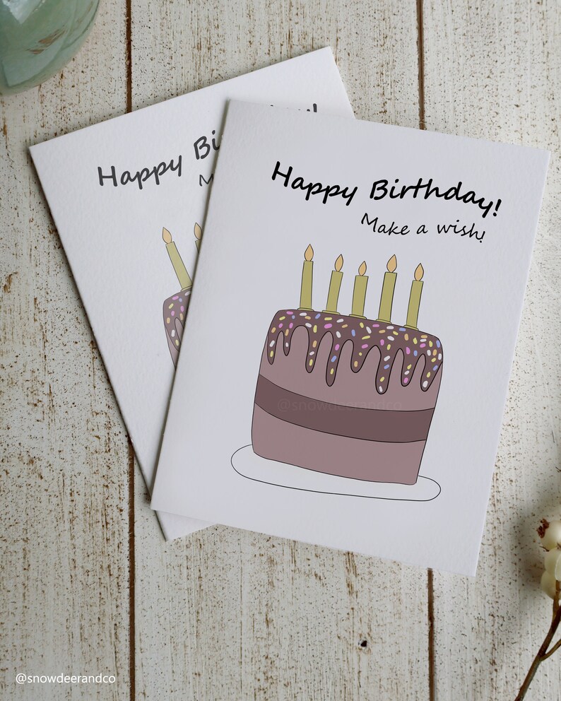 Birthday Greeting Card Happy Birthday Cards Cards for Celebration ...