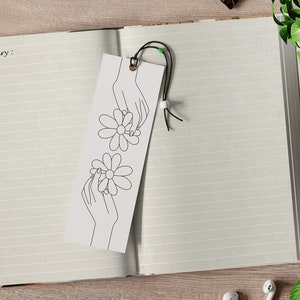 Printable Bookmark Coloring Bookmarks Printable Set of 5 Hand-drawn ...