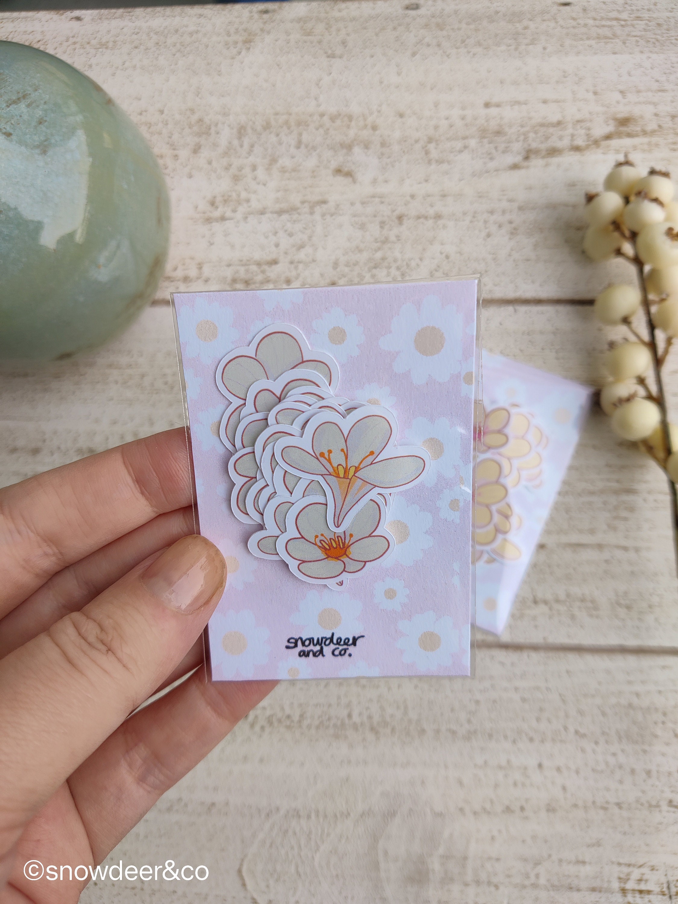 Pastel Flower Sprinkle Stickers Floral Sticker Pack Cute Flowers Pastel ...