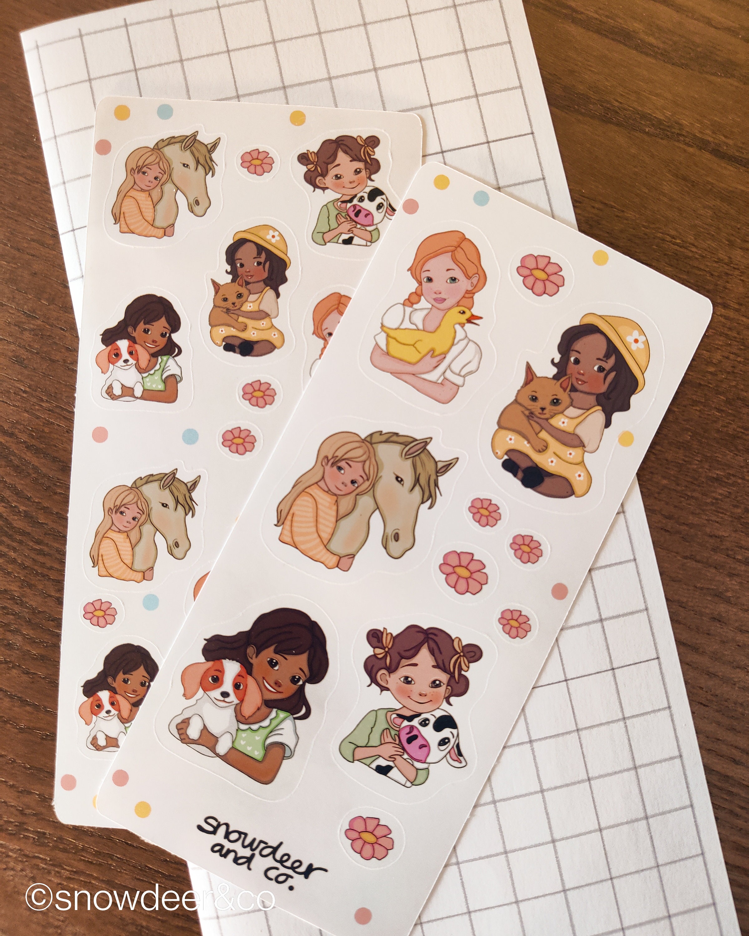 Stickers for Kids and Children Little Girls Stickers Girls Sticker ...