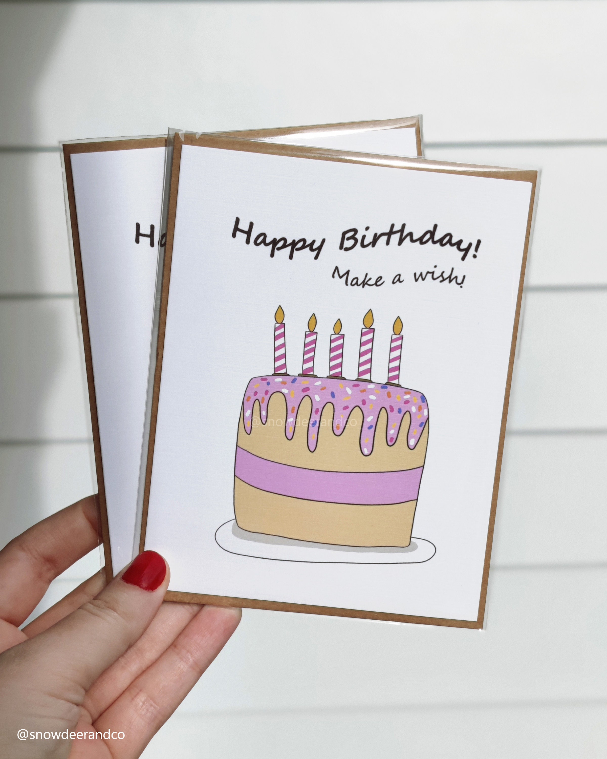 Printable Birthday Cards - Print at Home Birthday Cards - 4 Birthday ...