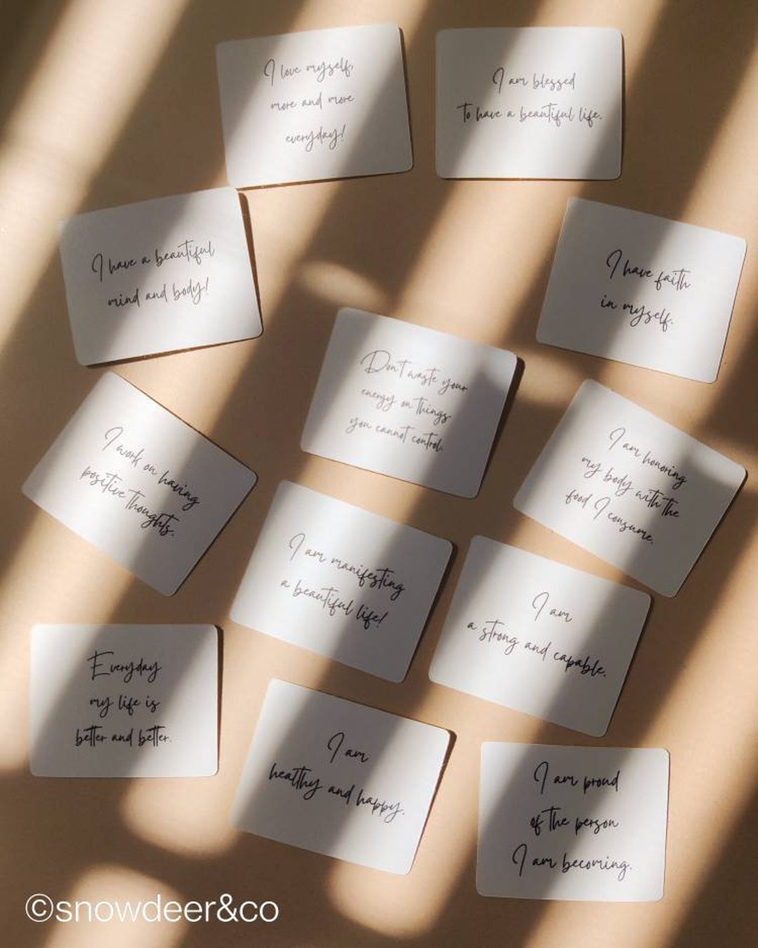 White Tiny Quotes Stickers Rectangular Planner Bullet Journal Stickers ...