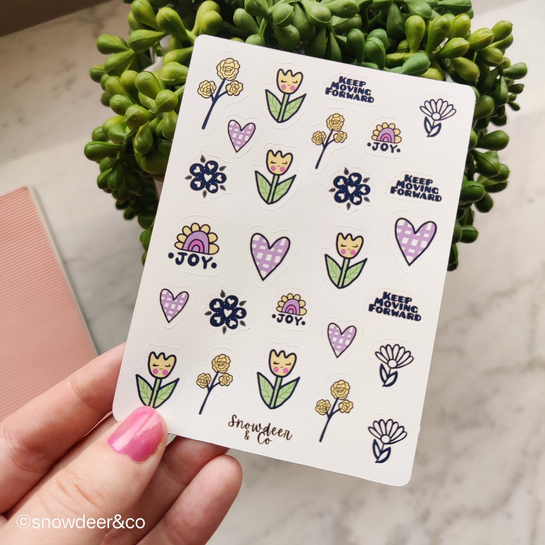 Kawaii Stickers Mini Journaling Stickers Notebook Stickers Cute Decor ...