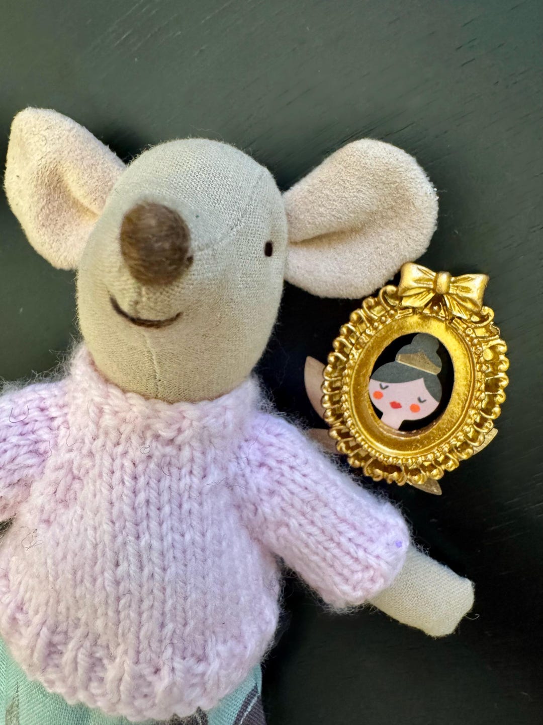 Maileg Mouse Accessories Doll House Wall Portrait Dollhouse Frames ...