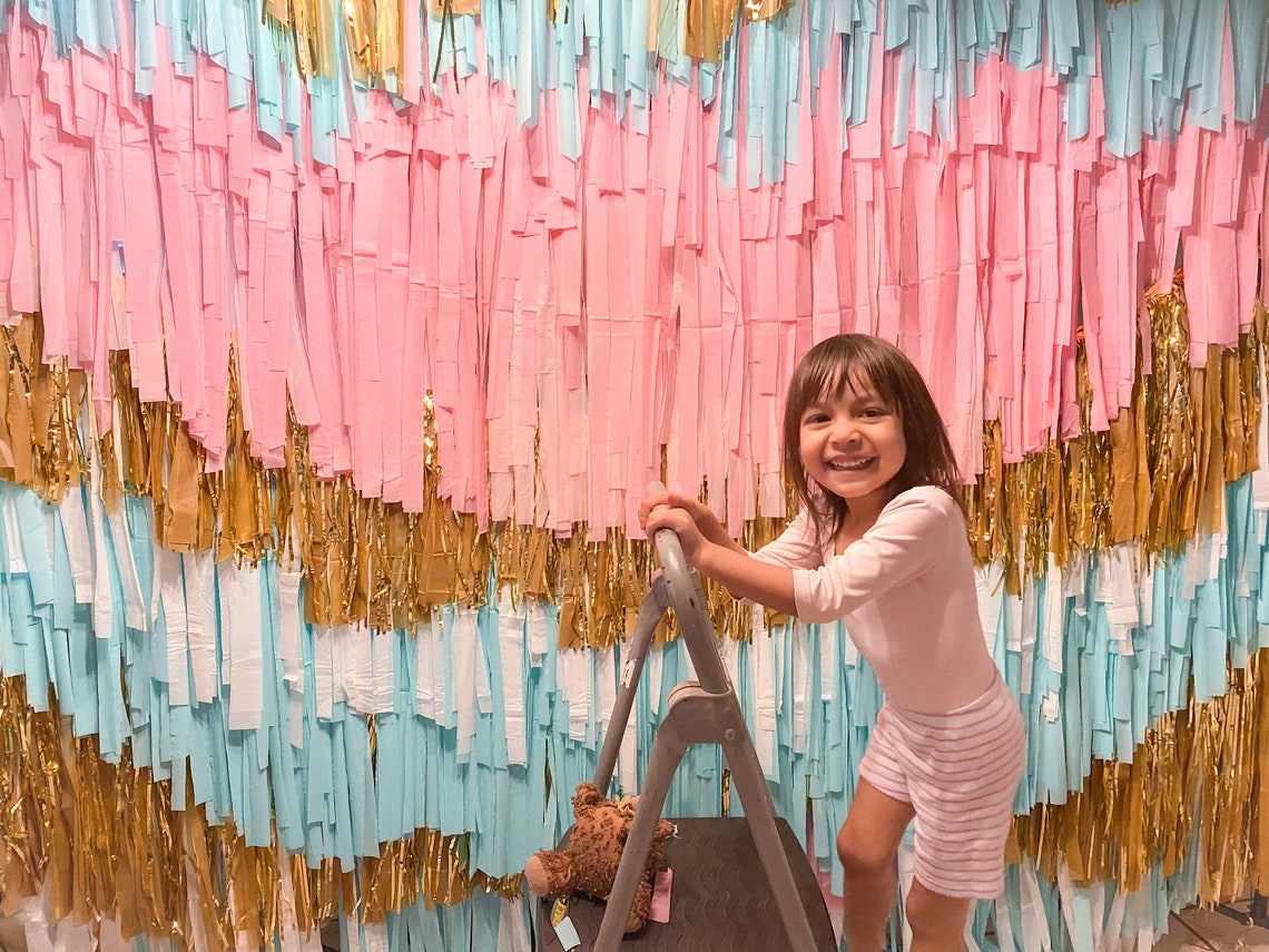 Sprinkles Party Fringe Wall Fringe Streamer Fringe Backdrop - Etsy