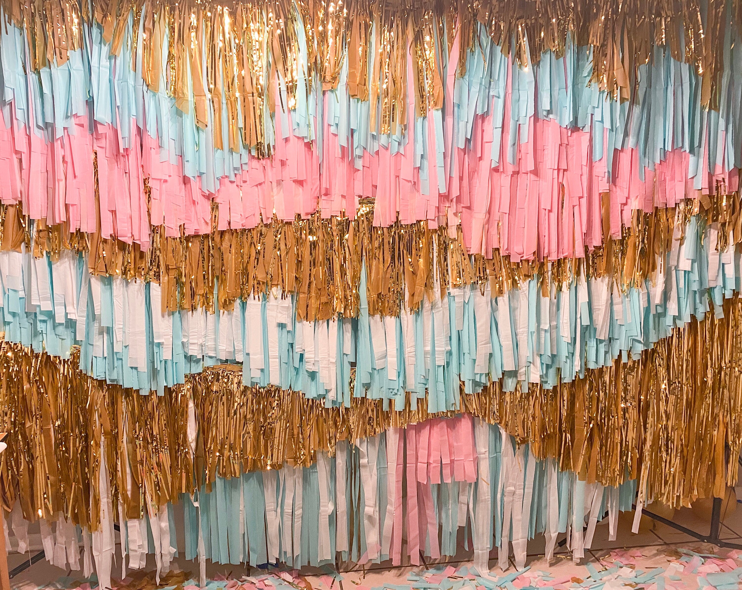 Sprinkles Party Fringe Wall Fringe Streamer Fringe Backdrop - Etsy