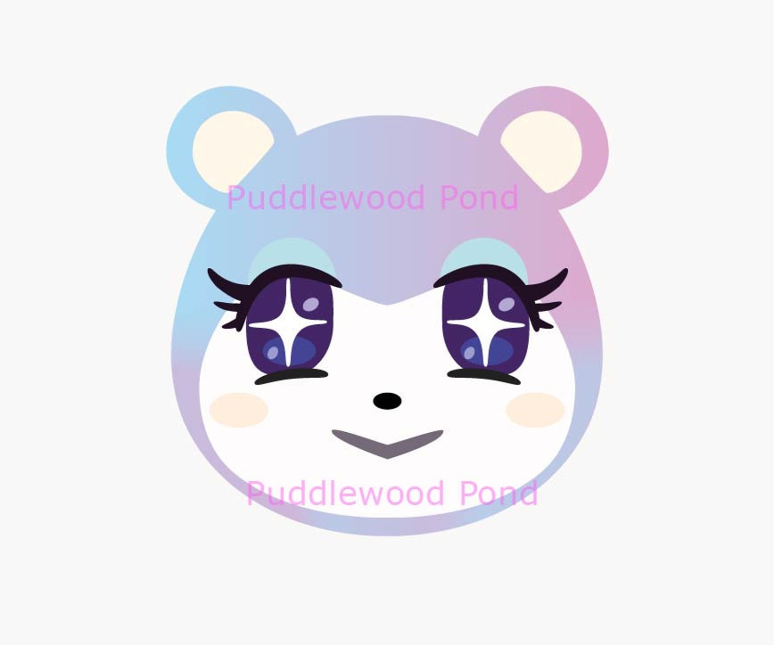 Animal Crossing Icon: Judy SVG JPEG PNG Illustrator - Etsy