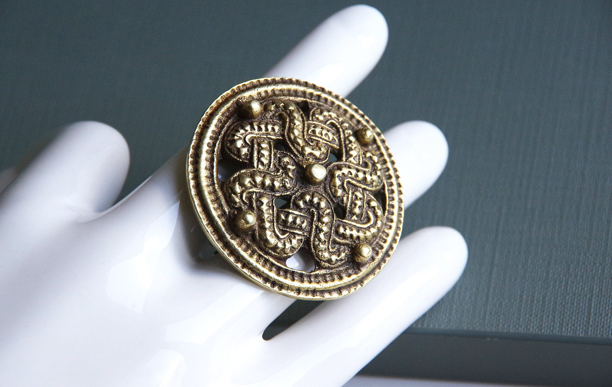Kalevala Koru Nordic Jewelry Viking Brooch. Viking Jewelry Snake Brooch ...