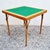 Mid Century Folding Poker Table / Vintage Wood Card Table / Beech Wood ...