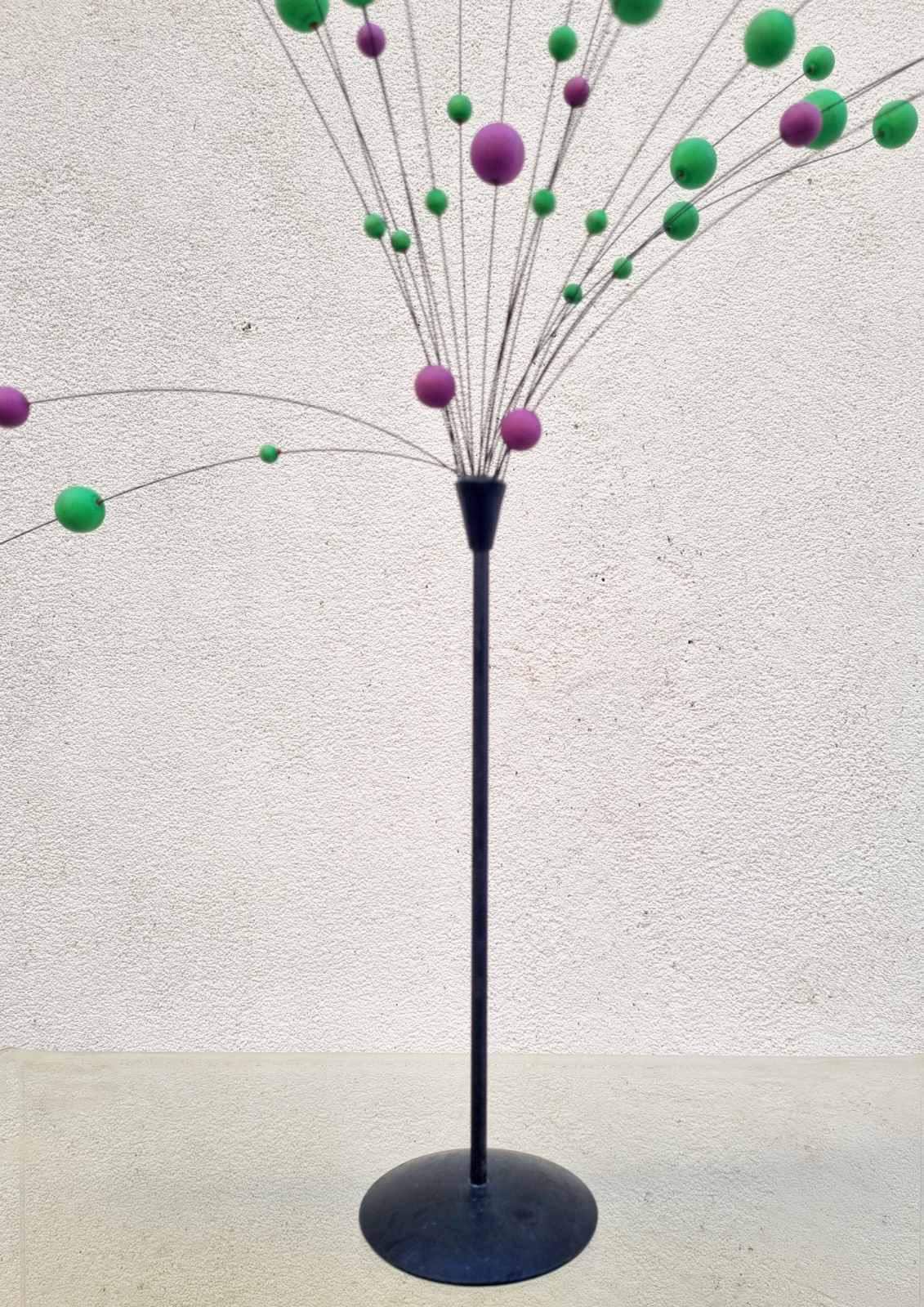 Mid Century Atomic Kinetic Ball Sculpture / Hellerup Scandia Design ...