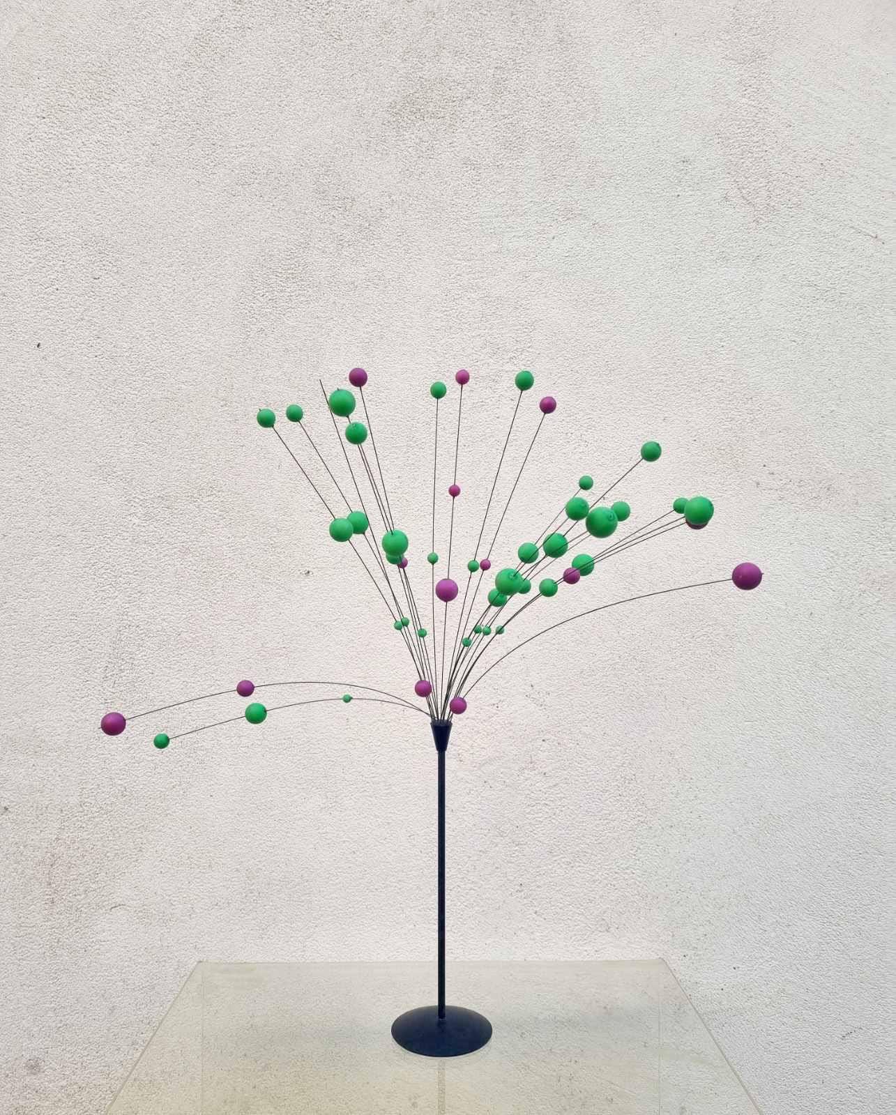 Mid Century Atomic Kinetic Ball Sculpture / Hellerup Scandia Design ...