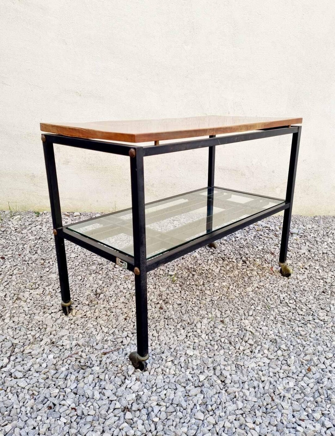 Mid Century Modern Italian Trolley / Produced by Zuenelli / Coffee ...