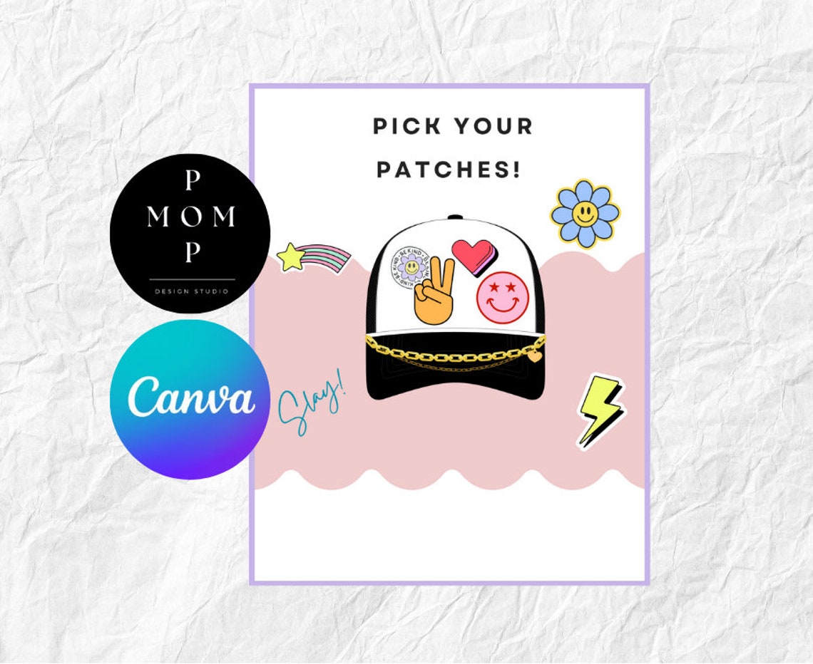 Hat Design Birthday Party Invite: Poster & Phone Template (canva Pro ...