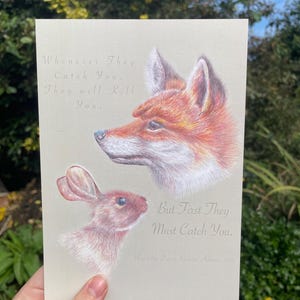 Watership Down Art Print A5 - Etsy