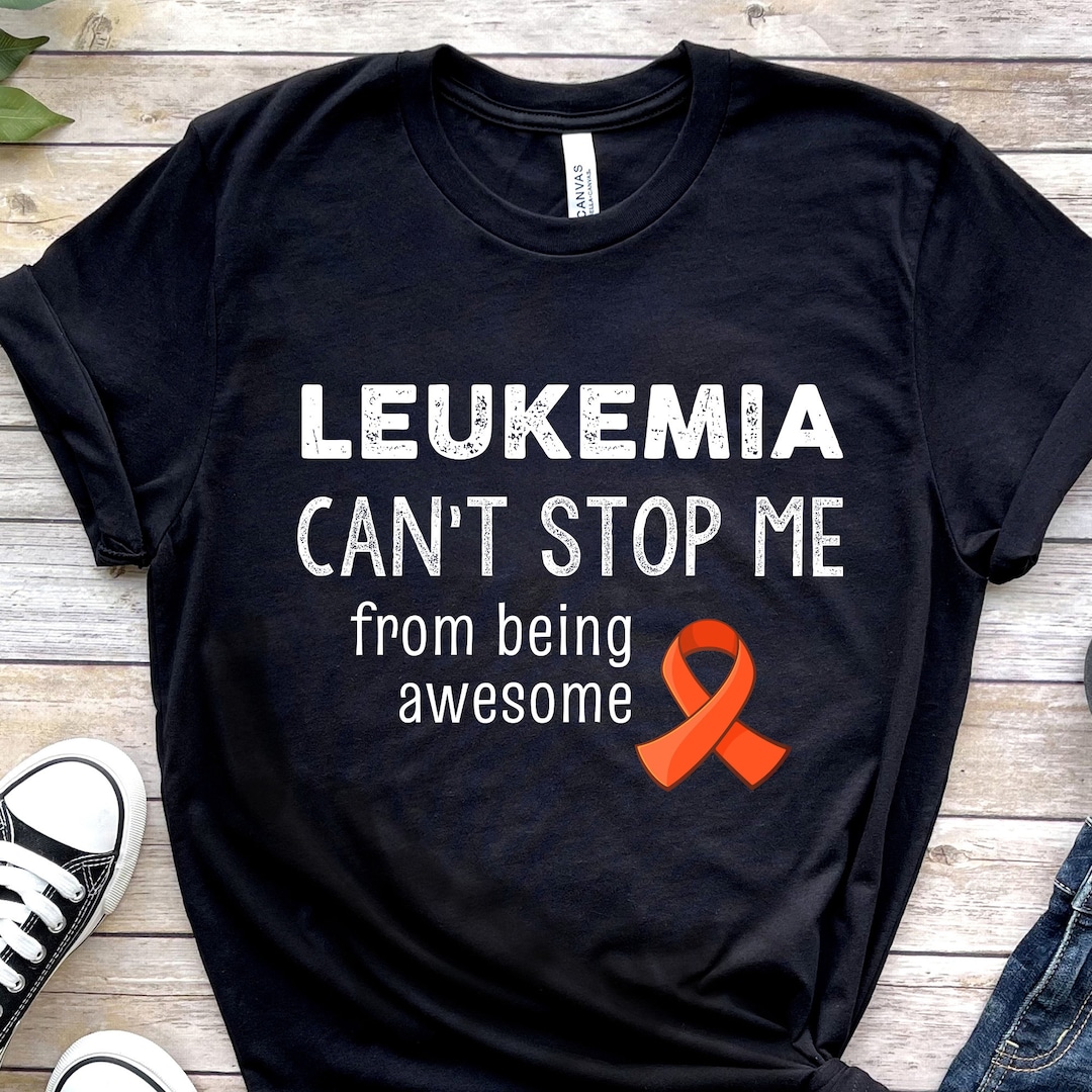 Leukemia Awareness Shirt, Leukemia Tshirt, Leukemia Survivor, Leukemia ...