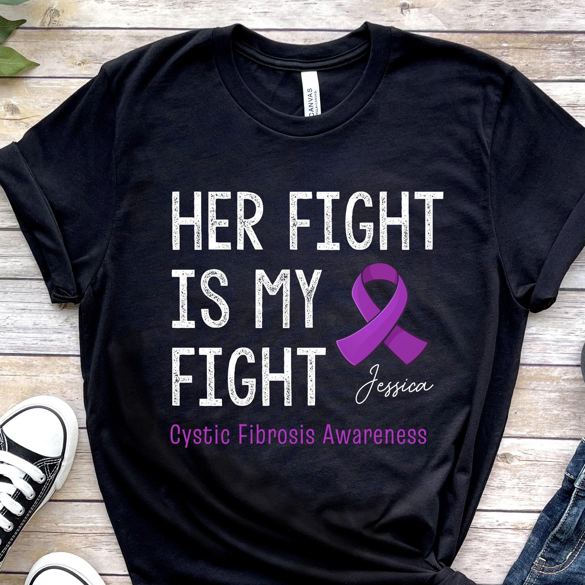 Cystic Fibrosis Shirt Cystic Fibrosis Awareness Cystic | Etsy