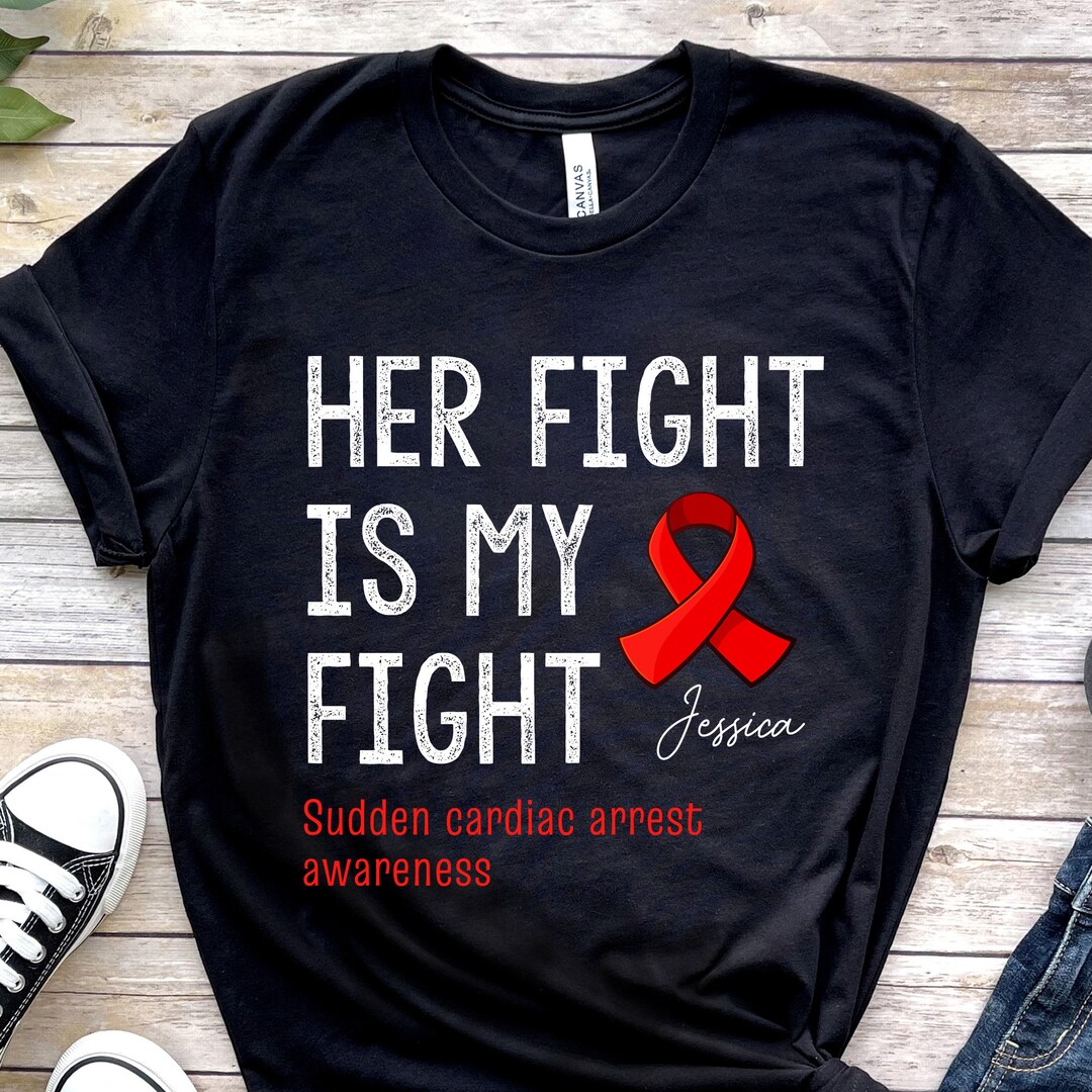Sudden Cardiac Arrest, Heart Disease Awareness Shirt, Heart Disorders ...