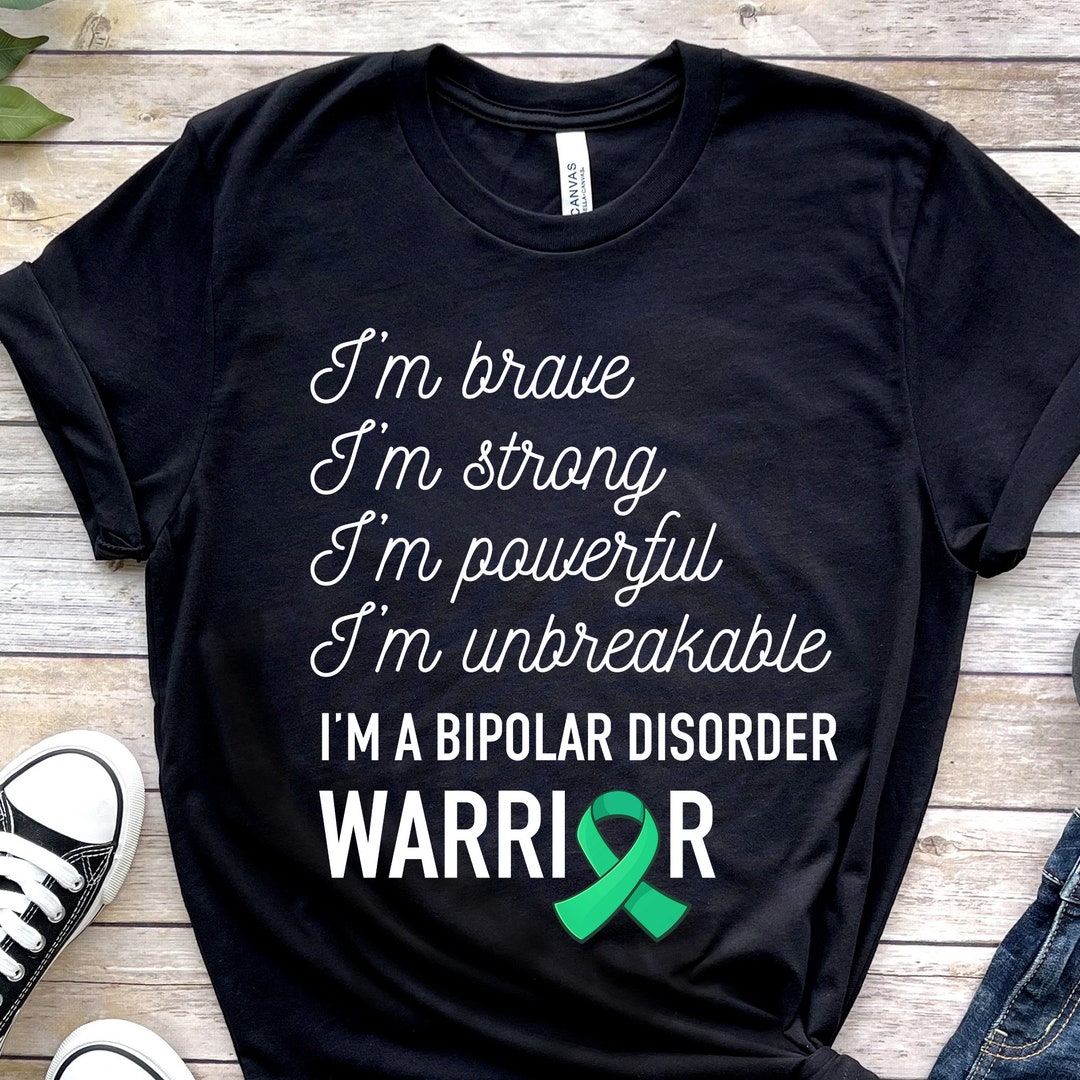 Bipolar Disorder, Bipolar Shirt, Bipolar T Shirt, Bipolar Awareness ...
