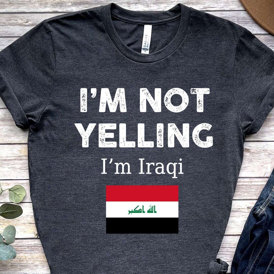 Iraq Shirt, Iraqi Shirt, Iraq Tshirt, Iraq Flag, Iraq T Shirt, Iraqi ...