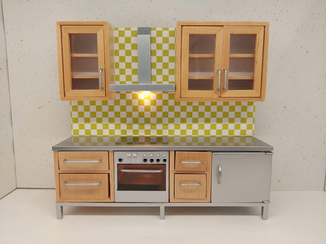 Lundby Kitchen With Lights - Etsy