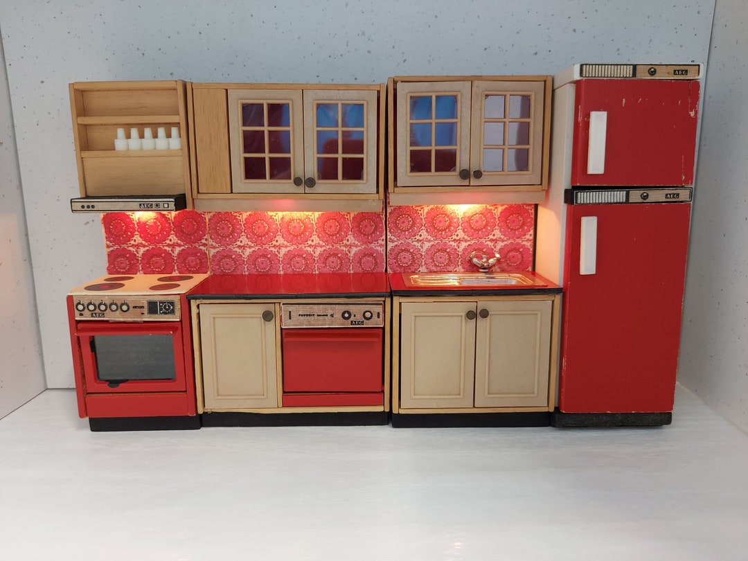 Lisa Complete Kitchen With Lights From 80's - Etsy