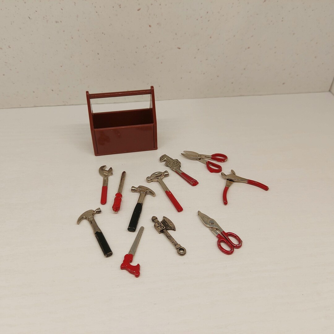 Tool Box With Tools. Little Bigger Than Lundby Scale. - Etsy
