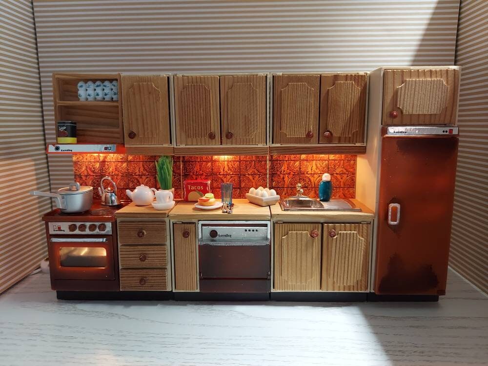 Art & Collectibles Dolls & Miniatures Dollhouses Lundby original ...