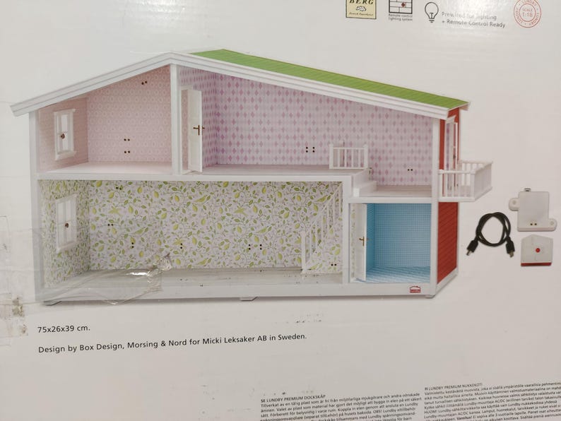 Lundby Dollhouse With Remote Control for the Lighting. Brand New in ...