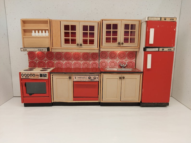 Lisa Complete Kitchen With Lights From 80's - Etsy