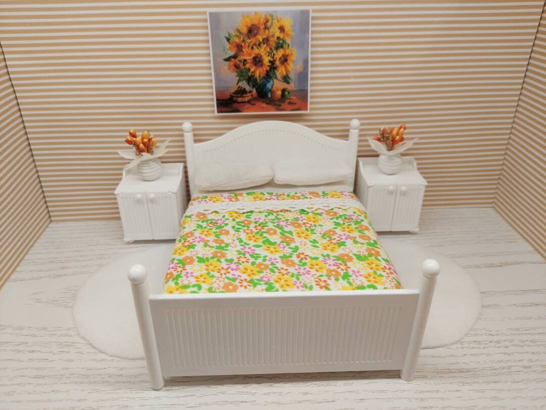 Lundby Original Bedroom Set With Tiny Accessories Inclusive - Etsy