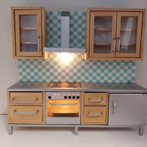 Lundby Kitchen With Lights - Etsy