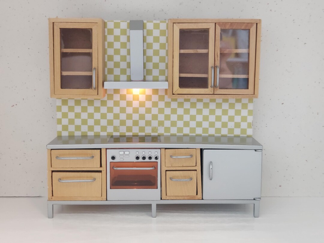 Lundby Kitchen With Lights - Etsy