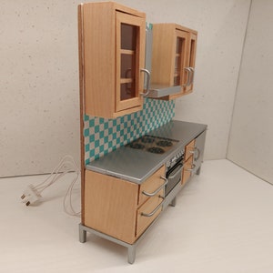 Lundby Kitchen With Lights - Etsy