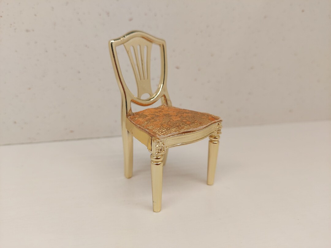 Lundby 40 Years Jubileum Golden Chair - Etsy