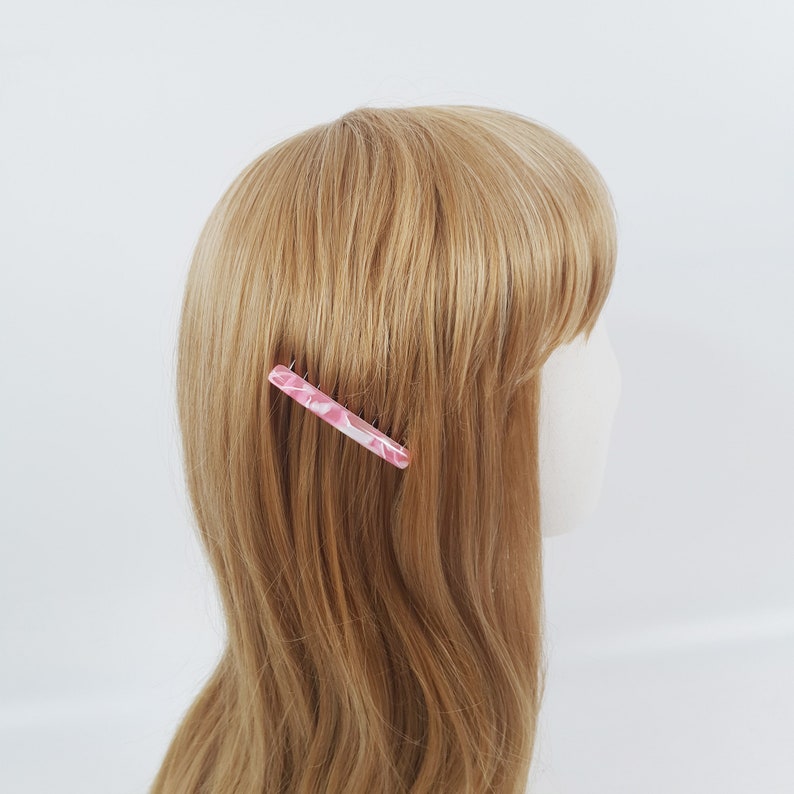 Leopard Jelly Straight Hair Comb Pin / Cute French Hair Pin / - Etsy