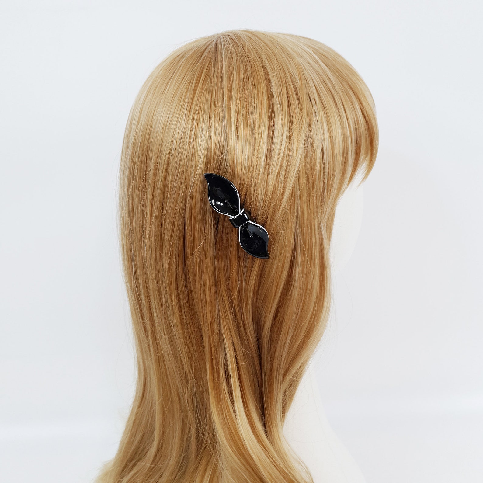 Lip Shape Mini Ribbon Hair Comb Pin / Pastel Color French Hair | Etsy