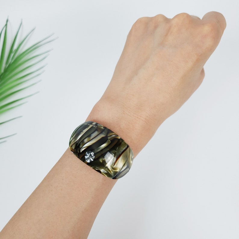 Leopard Round Curve Hair Tie / Tortoise Shell Ponytail Holder - Etsy