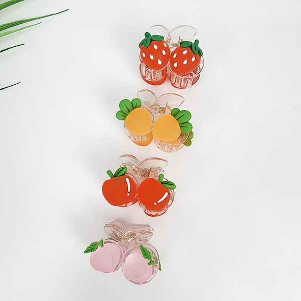 Fruit Hair Clips - Etsy