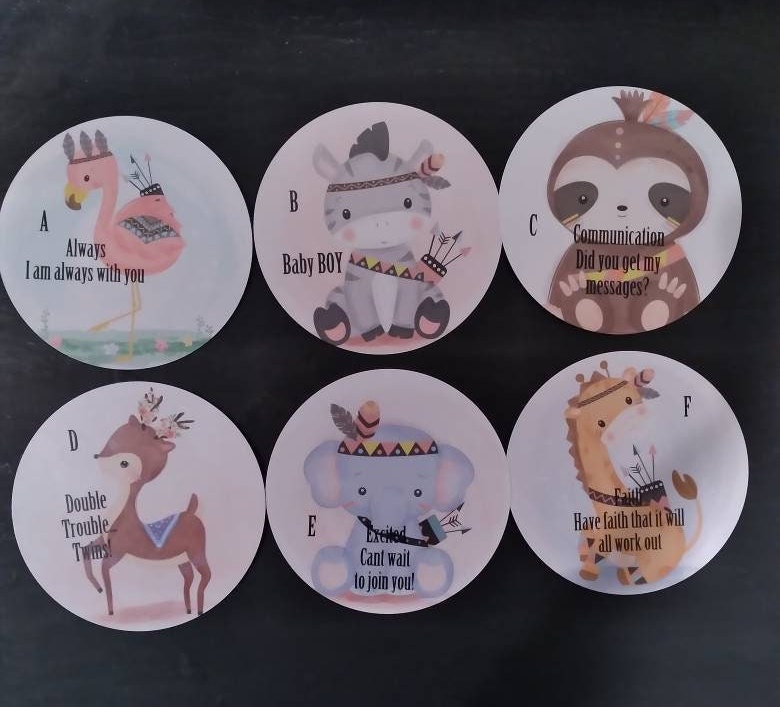 SPIRIT BABIES ABC'S Oracle Cards - Etsy